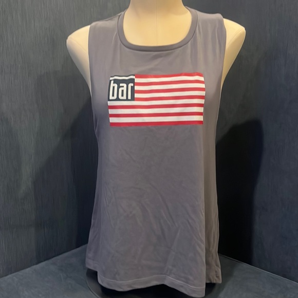 Tops | Bar Method American Flag Bar Workout Tank | Poshmark